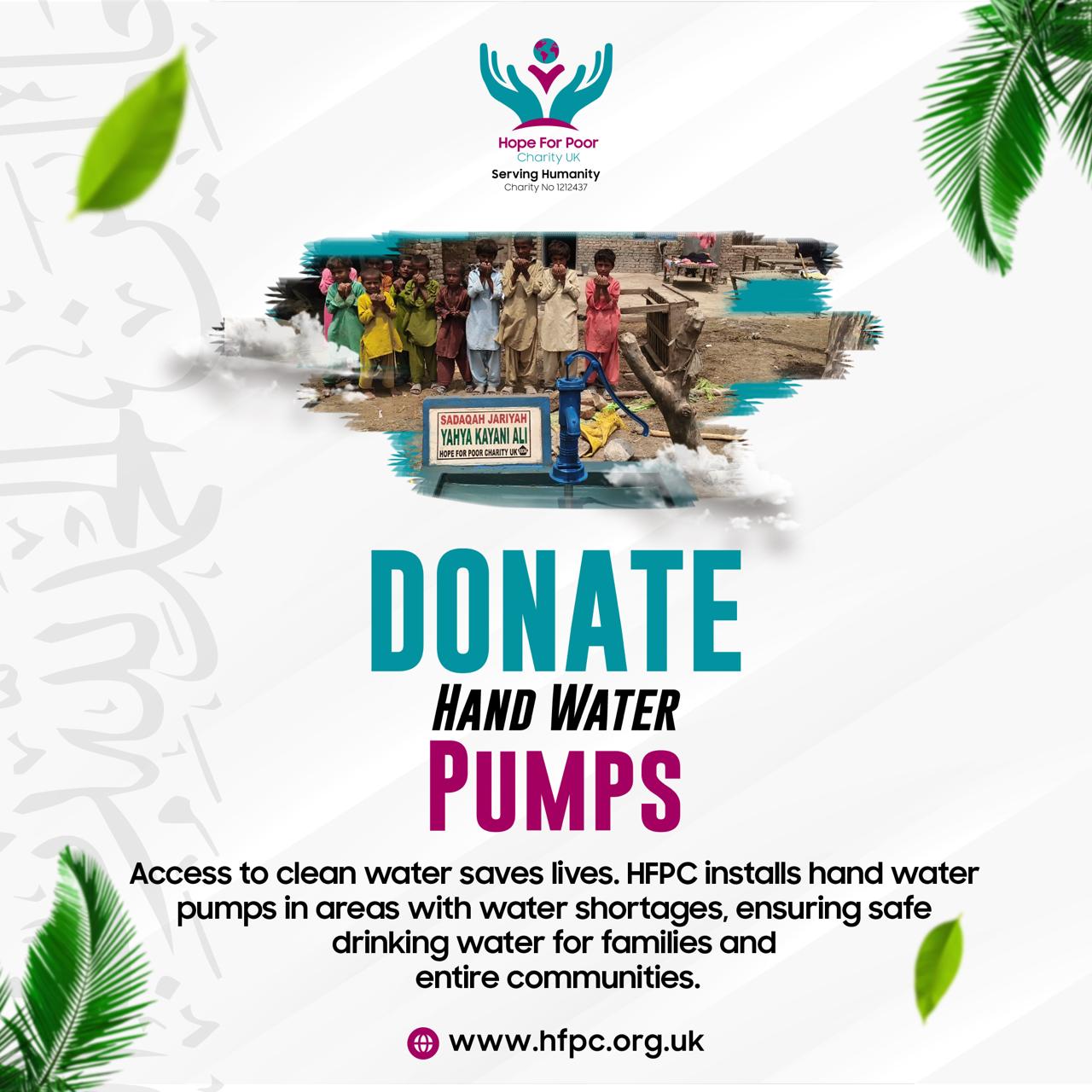 HAND WATER PUMPS - HFPC